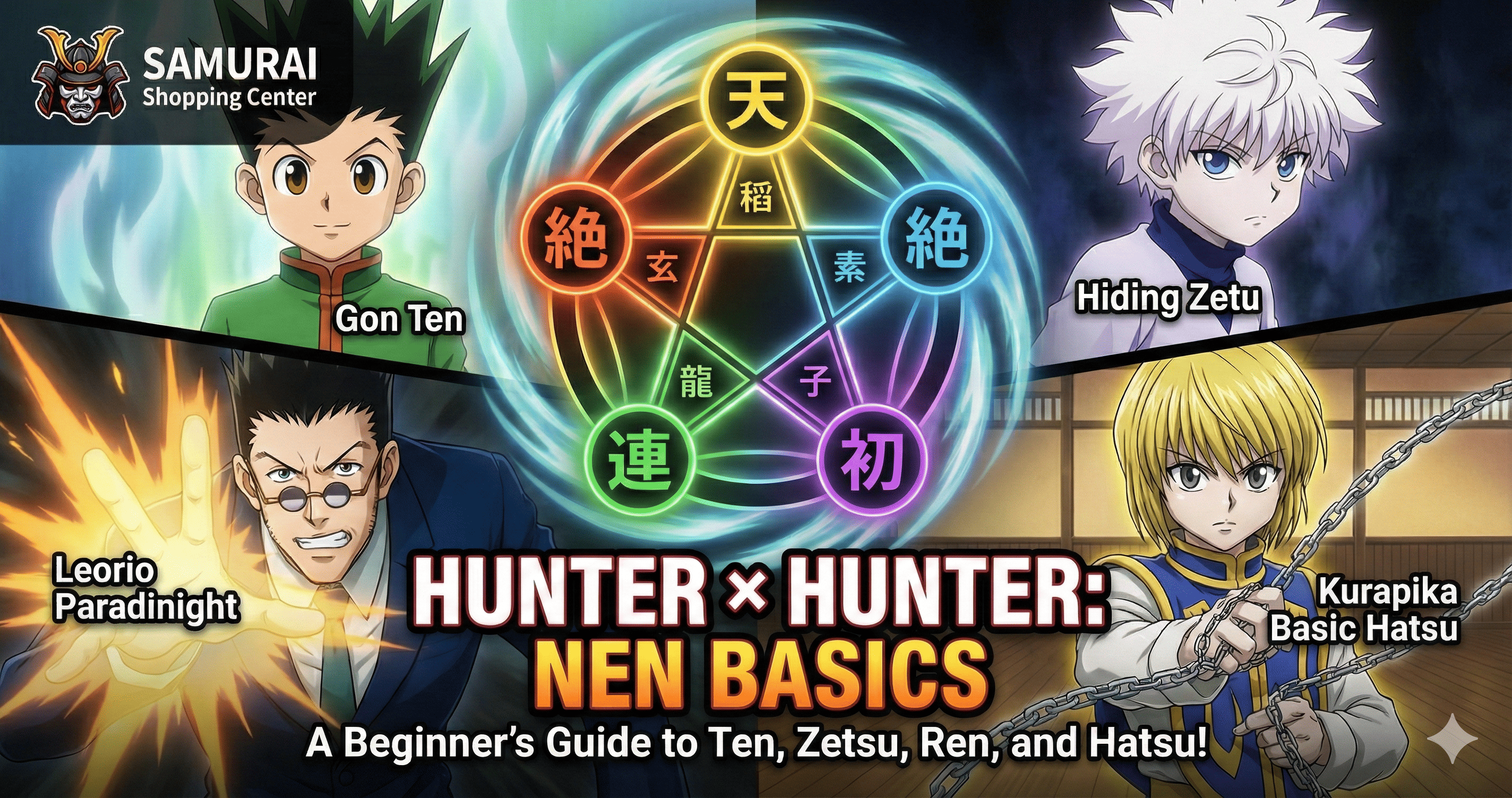 Thorough Explanation of Nen Abilities in Hunter x Hunter for Beginners ...