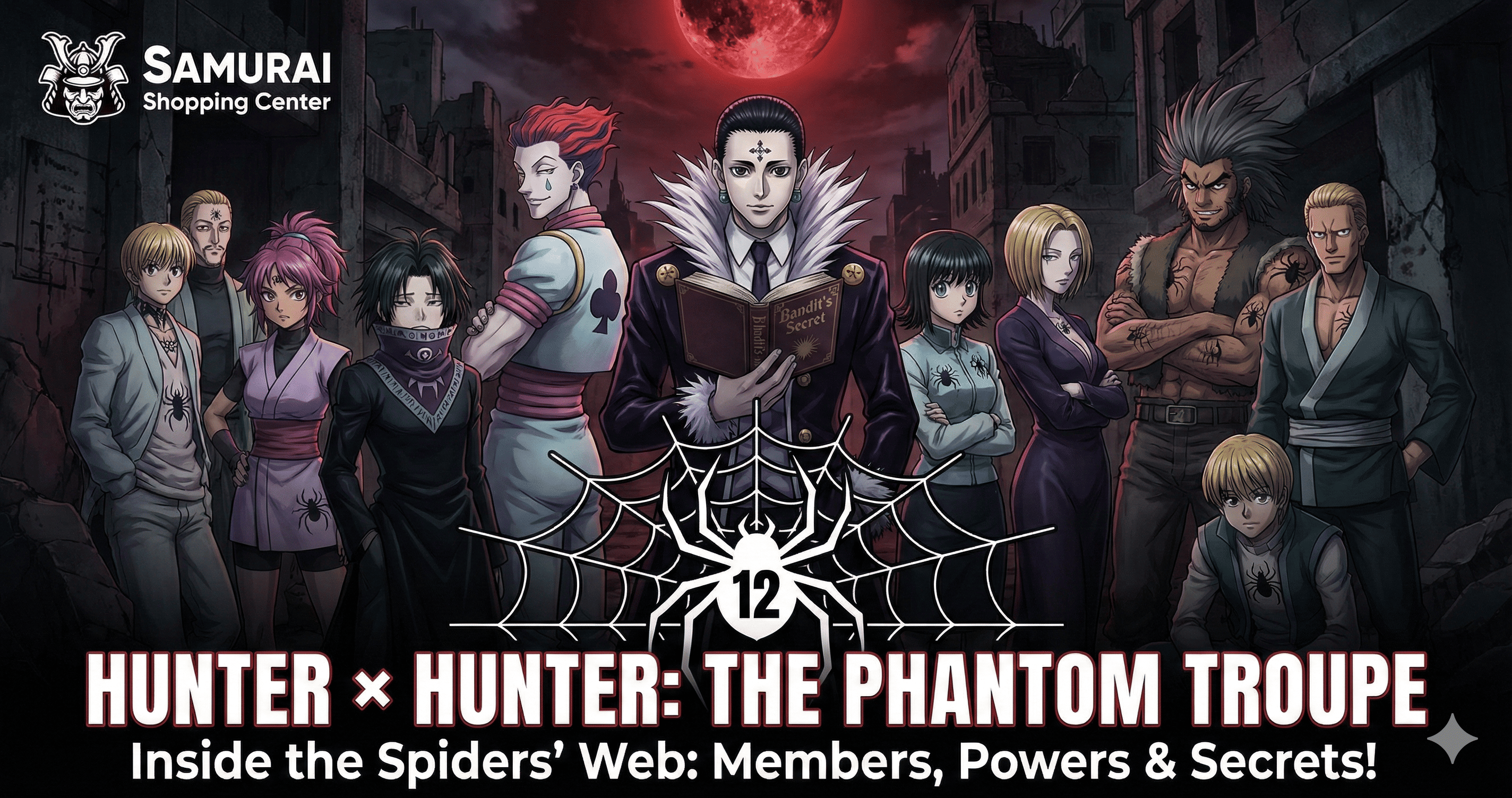 Complete Explanation of the Phantom Troupe Members in Hunter x Hunter ...