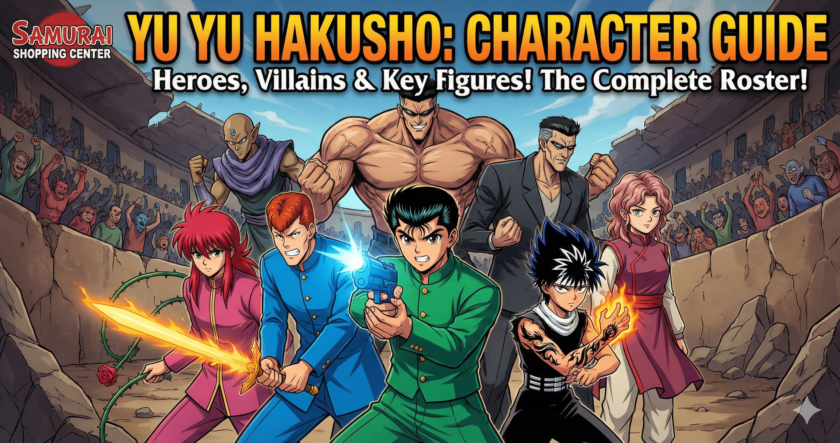 Introduction to All Characters in Yu Yu Hakusho: A Comprehensive Guide ...