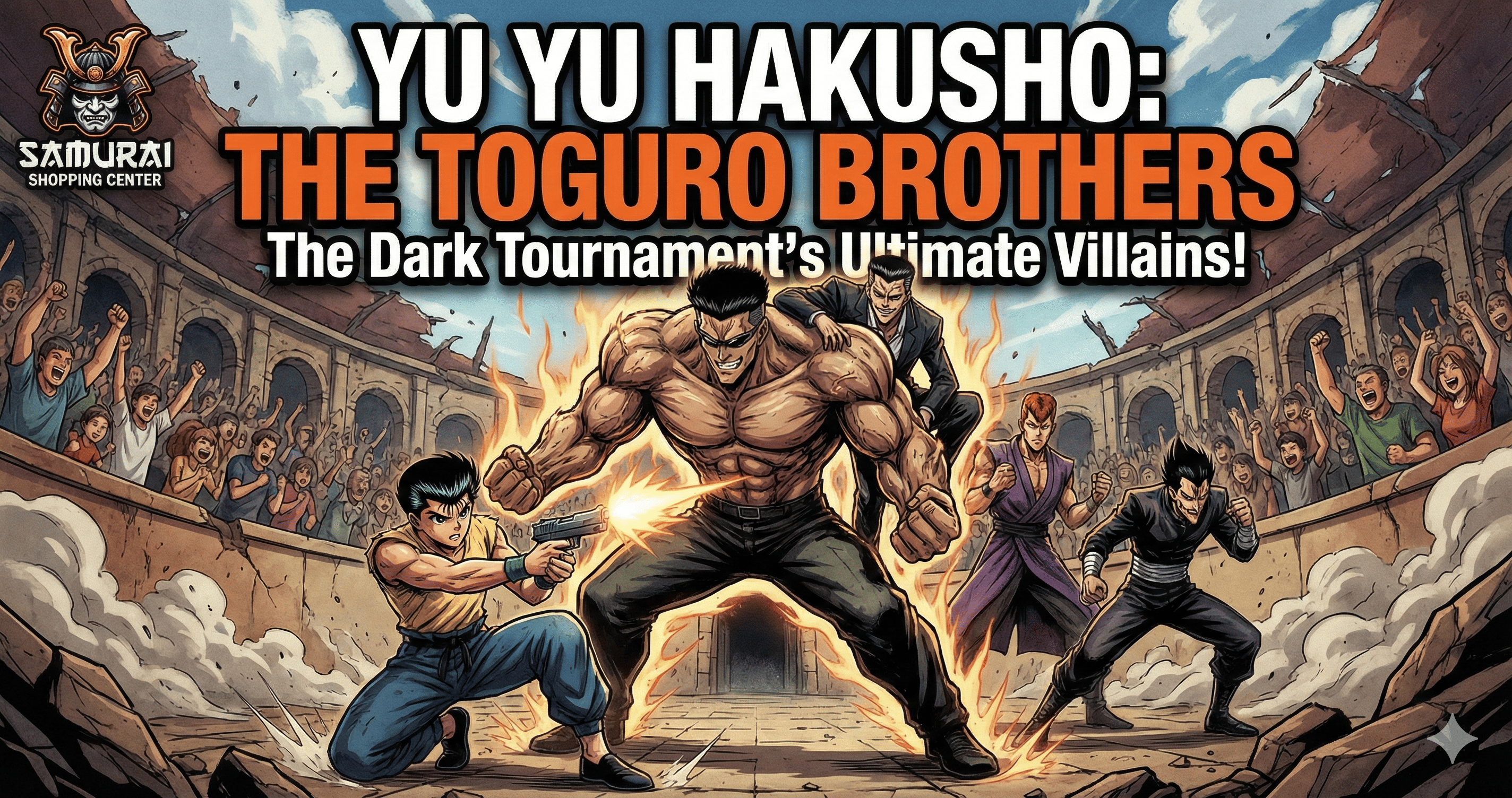 Razões da Popularidade de Toguro, o Irmão em Yu Yu Hakusho | Passado ...